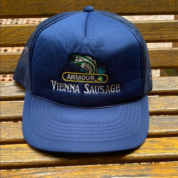Armour | Accessories | Armour Vienna Sausage Blue Puffy Trucker ...